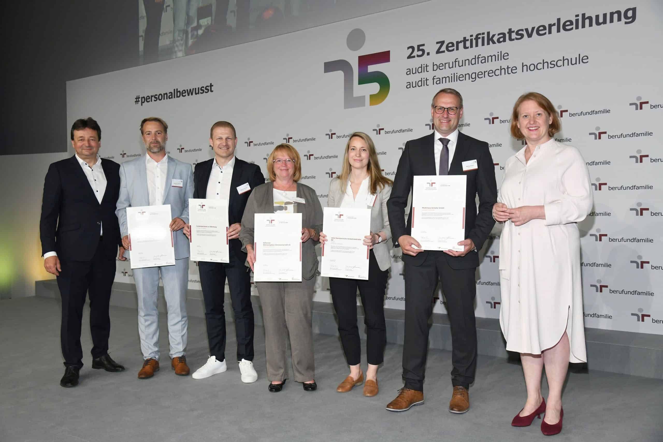 Erneut von "berufundfamilie" ausgezeichnet! - Perso Plankontor